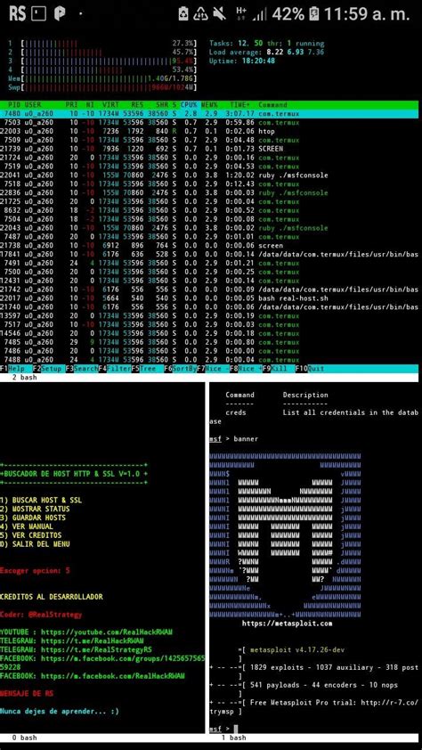 TERMUX MULTI TERMINAL DE COMANDOS A T