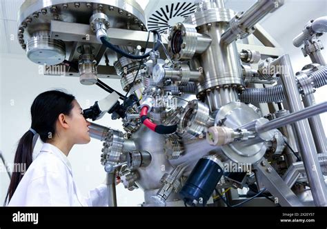 Researcher Surface Spectrometer Photoelectron Spectroscopy Auger