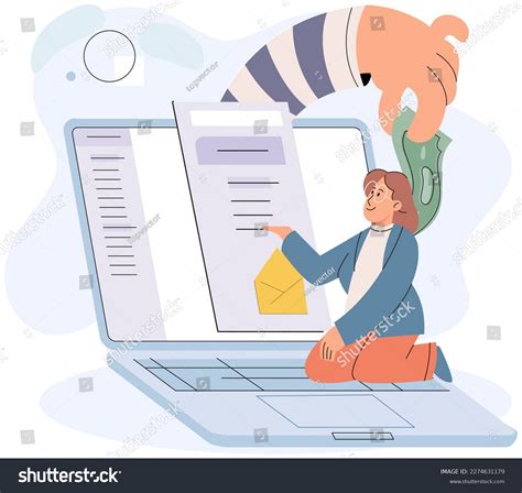 Concept Hacker Attack Fraud Investigation Internet Stock Vector Royalty Free 2274631179