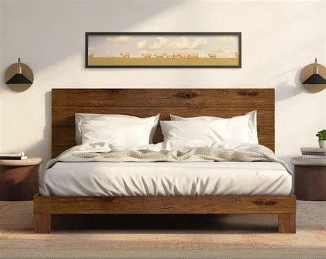 California King Size Floating Bed And Floating Nightstands Complete Digital Plan Minimal Bed