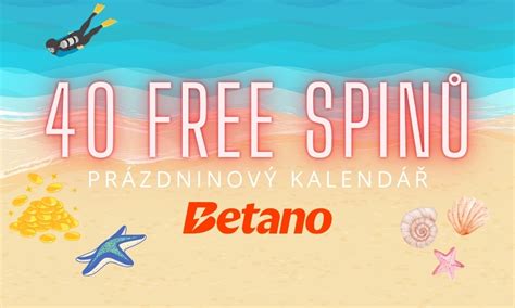 Prázdninový kalendář od Betana získej 40 free spinů Vyhraj cz