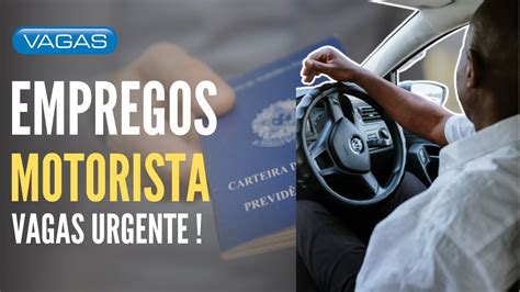 Vagas Para Motorista Categoria B D E E Vagas Em Todo Brasil Youtube