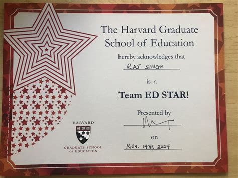 raj karan singh on linkedin team ed star at harvard graduate school of