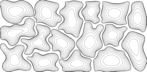 Premium Vector Vector Abstract Line Art Wavy Flowing Dynamic Black