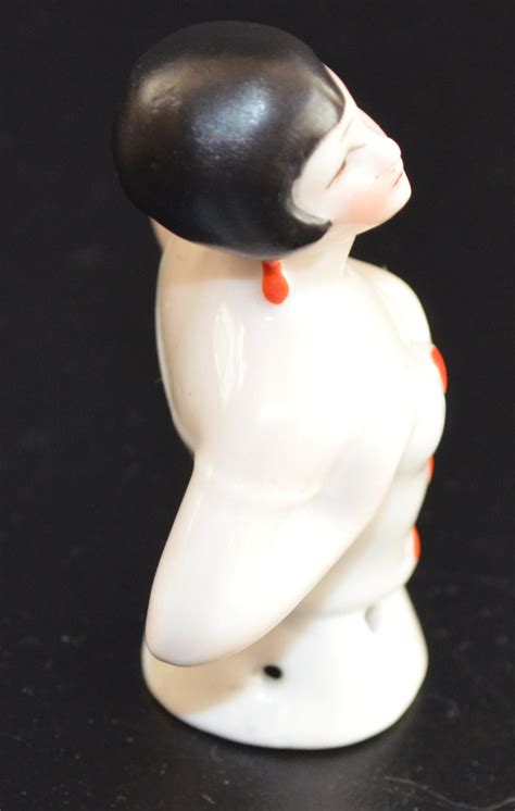 Half Doll Half Doll Flapper Art Deco Doll Pin Cushion Etsy