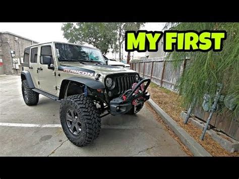 How To Modify A Jeep My First Jeep Video YouTube