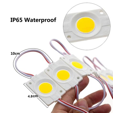 Sinal De M Dulo LED Imperme Vel Para Propaganda COB Light Sign Backlight Shop Banner Branco