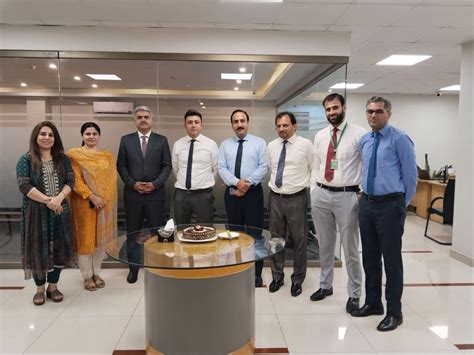 abu bakar siddique on linkedin cake cutting ceremony on completion of