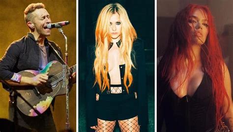 Coldplay Avril Lavigne Karol G Sebastián Yatra Y Otros Artistas Que