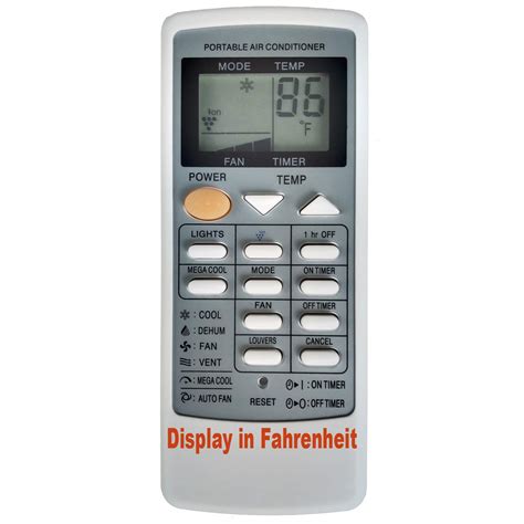 YING RAY Replacement For Sharp Portable Air Conditioner Remote Control CRMC A JBEZ CV NH XV