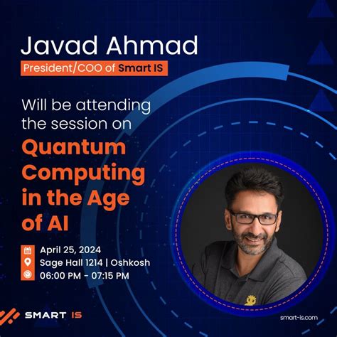 Smart Is On Linkedin Quantumcomputing Ai Smartis Oshaiac