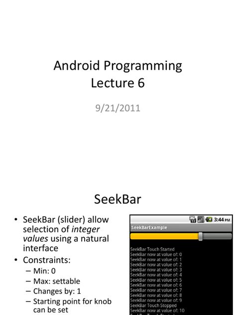 Android Lecture6 Pdf Xml String Computer Science
