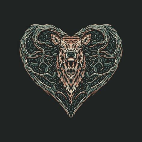 Deer Outline Vector Images Over 30000