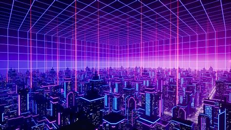 메타버스 도시와 사이버 펑크 개념 3d 렌더 0명에 대한 스톡 사진 및 기타 이미지 0명 5g 가상현실 Istock