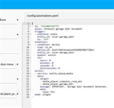 1st Automation Trigger Configuration Home Assistant Community