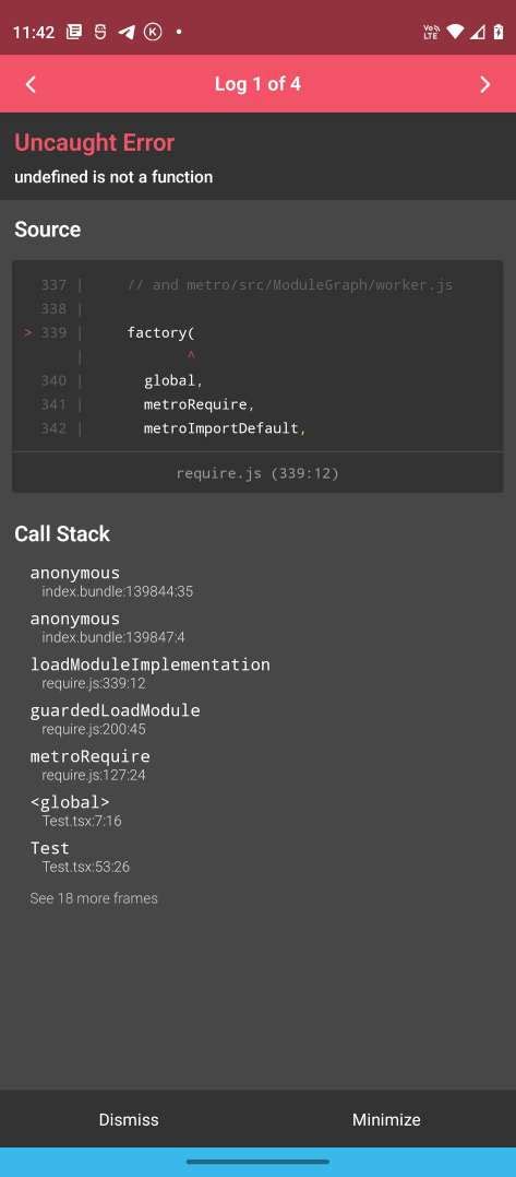 Vision Camera Ocr Not Working In Existing Project Issue