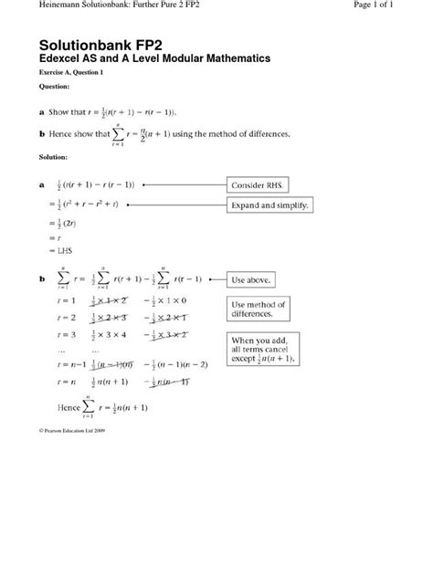 solutionbank fp2 edexcel as and a level modular mathematics pdf