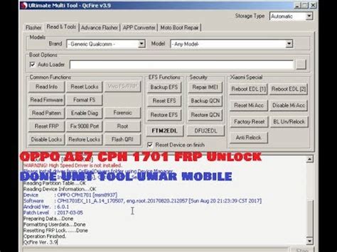 OPPO A CPH FRP Unlock Done UMT Tool YouTube