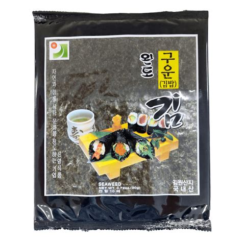 완도 구운김밥김 10매 배민 장보기∙쇼핑