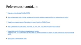 Role Of MEMS In Probable Singularity PPT