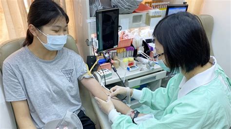 建國科技大學辦捐血活動 女生比男生更熱血