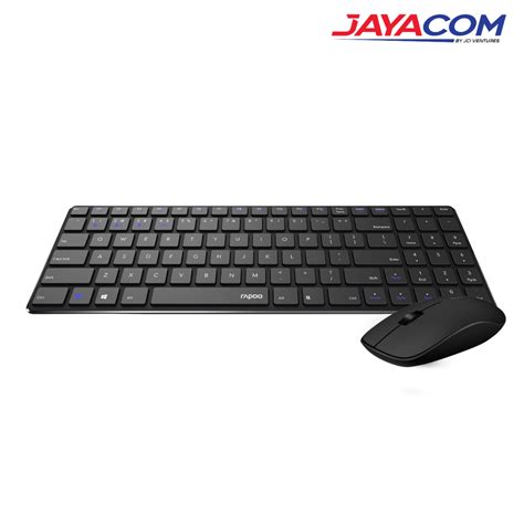 Rapoo 9300m Ultra Slim Wireless Bluetooth Combo Keyboard And Mouse