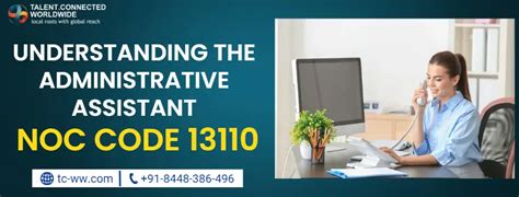 Understanding The Administrative Assistant Noc Code 13110