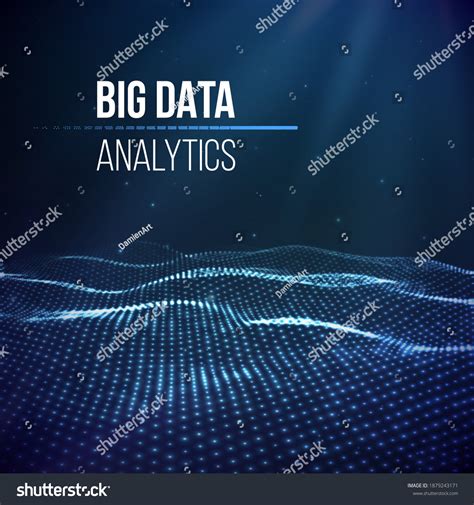 파란색 추상 기술 배경 벡터 데이터 스톡 벡터로열티 프리 1879243171 Shutterstock