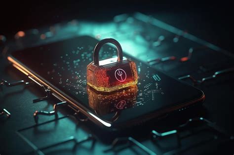 Premium Ai Image Cybersecurity Padlock Digital Lock On Technology Network Data Protection