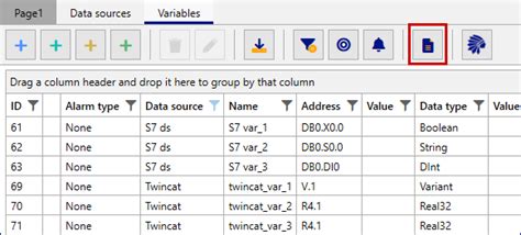 Variables In Text View Quickhmi Documentation