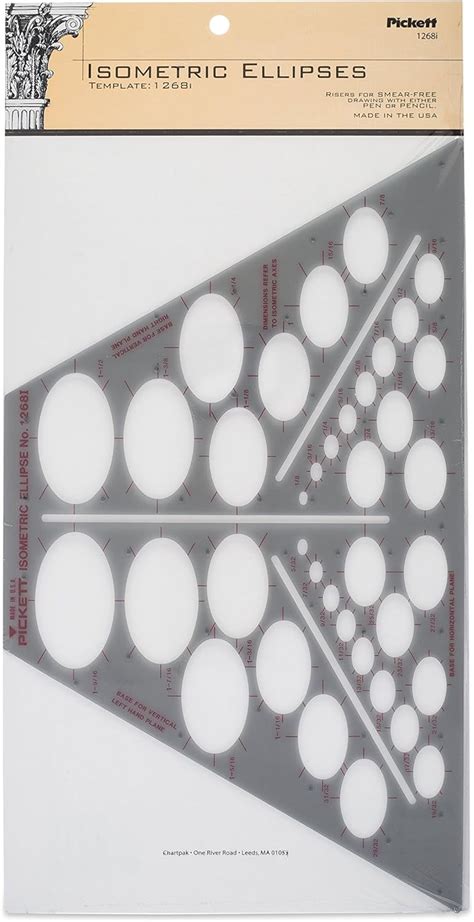 Pickett Four In One Ellipse Template 1262i