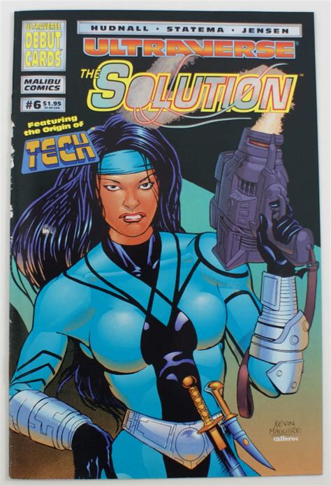 Solution 1993 Vol 1 6 Tech Hudnall Ultraverse Malibu Comics On