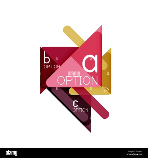 Triangle Data Visualization Design Option Infographic Layout Triangle Data Visualization