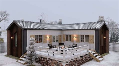 Modern Tiny Frame Cabin House Design