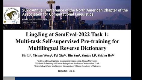Underline LingJing At SemEval Task Multi Task Self Supervised