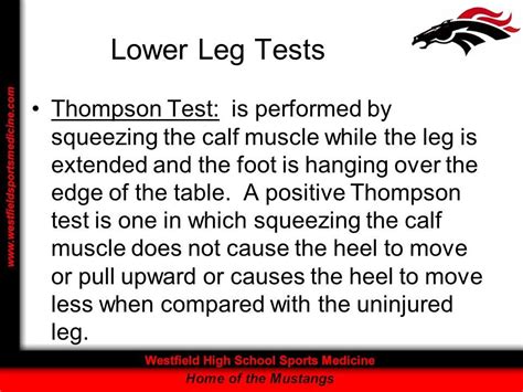 Thompsons Test