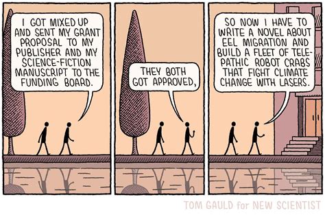 Tom Gauld On A Grant Proposal Mix Up New Scientist