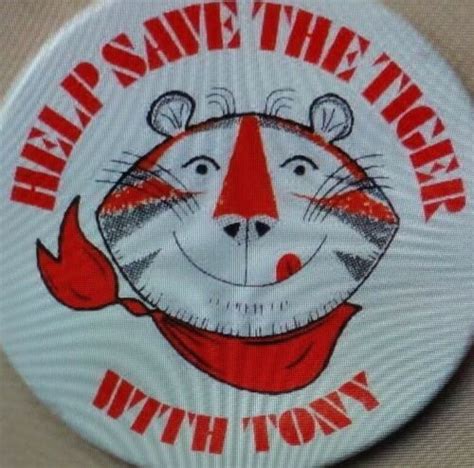 Kelloggs Frosties Save The Tiger Wall Chart 1974 Tony The Tiger Rare