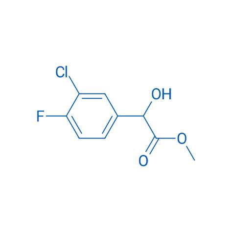 Methyl Chloro Fluorophenyl Hydroxyacetate Bld Pharm
