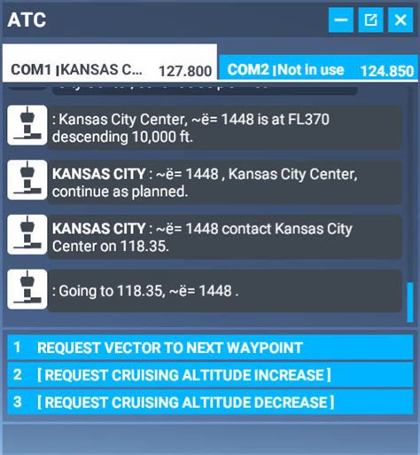 Bug Logged Atc Callsigns Missing Resolved Microsoft Flight