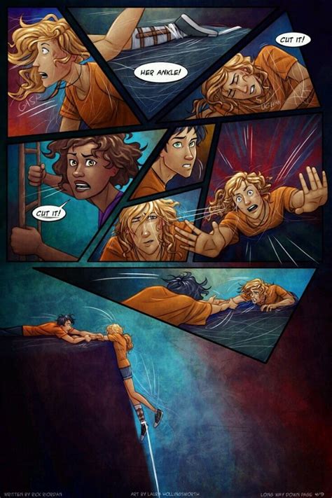 Mark Of Athena Percy And Annabeth Fall Into Tartarus