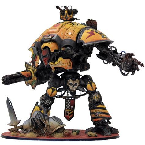 Pro Painted Warhammer 40k Imperial Knights Knight Questoris