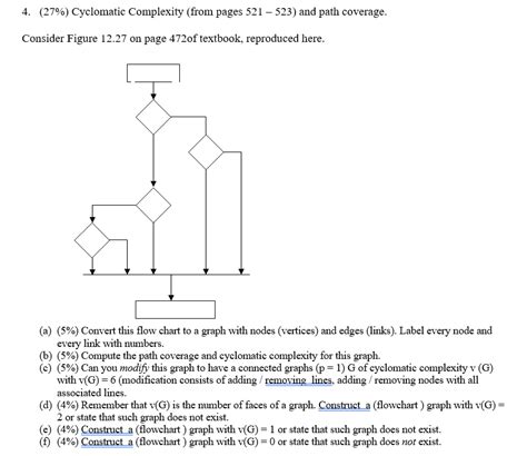 Solved 4 27 Cyclomatic Complexity From Pages 521 529