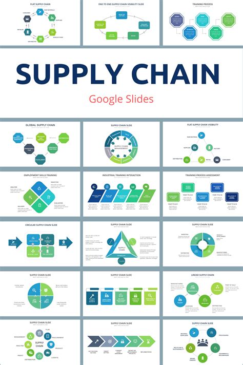 Supply Chain Infographic Templates