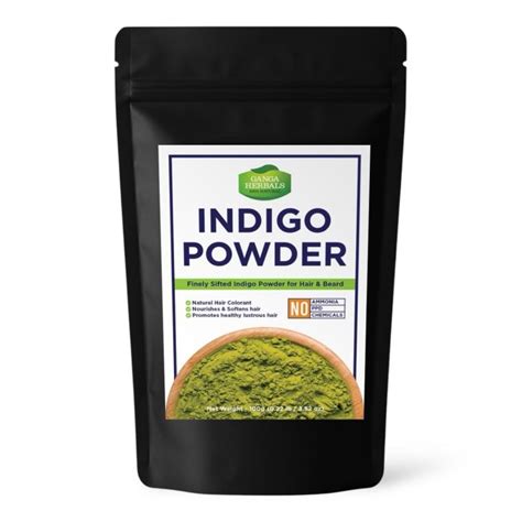 Ganga Herbals Indigo Powder 100g Darazlk