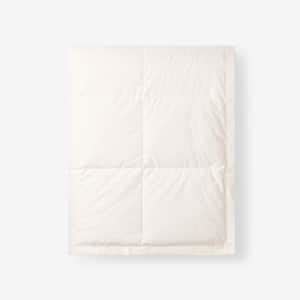 The Company Store Lacrosse LoftAIRE Down Alternative Ivory Cotton King Blanket A K IVORY