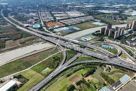 江苏昆山：跨吴淞江特大桥建设进入冲刺阶段 人民图片网