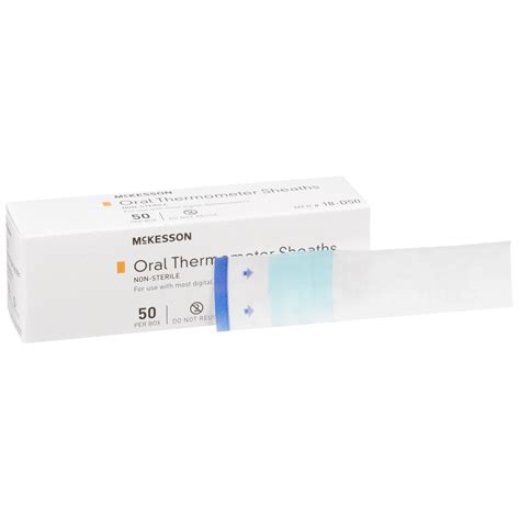 Mckesson Digital Thermometer Sheath Hygienic Protection