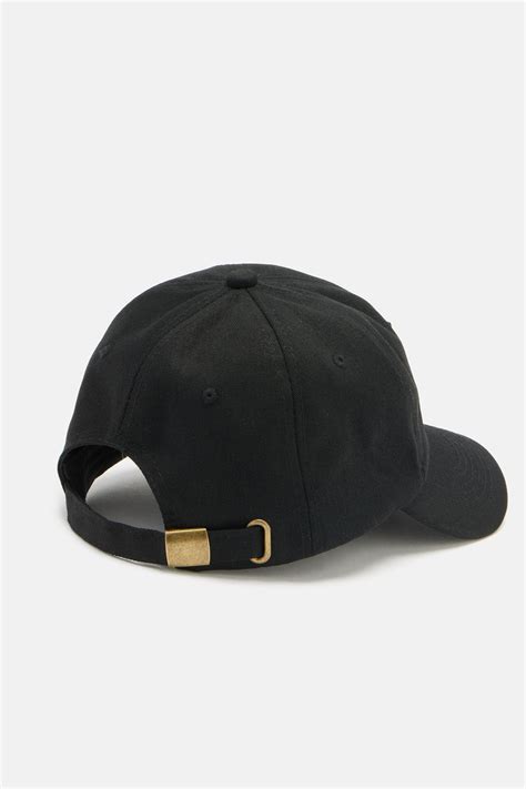 La Rhinestone Baseball Hat Black Fashion Nova Accessories