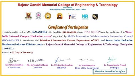 I Had The Honour Of Attending My First Hackthon With My Star Group